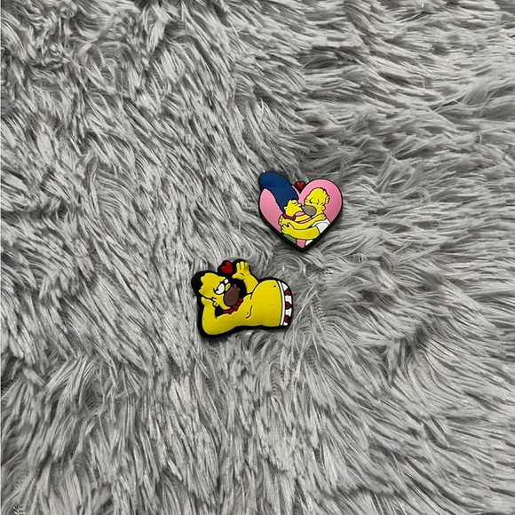 CROCS | Jewelry | Simpsons Croc Charm Set | Poshmark